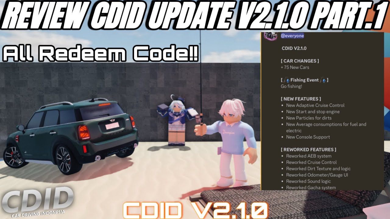 CDID Update V2.1 Is Here!! - Review Part 1 | Car Driving Indonesia ...