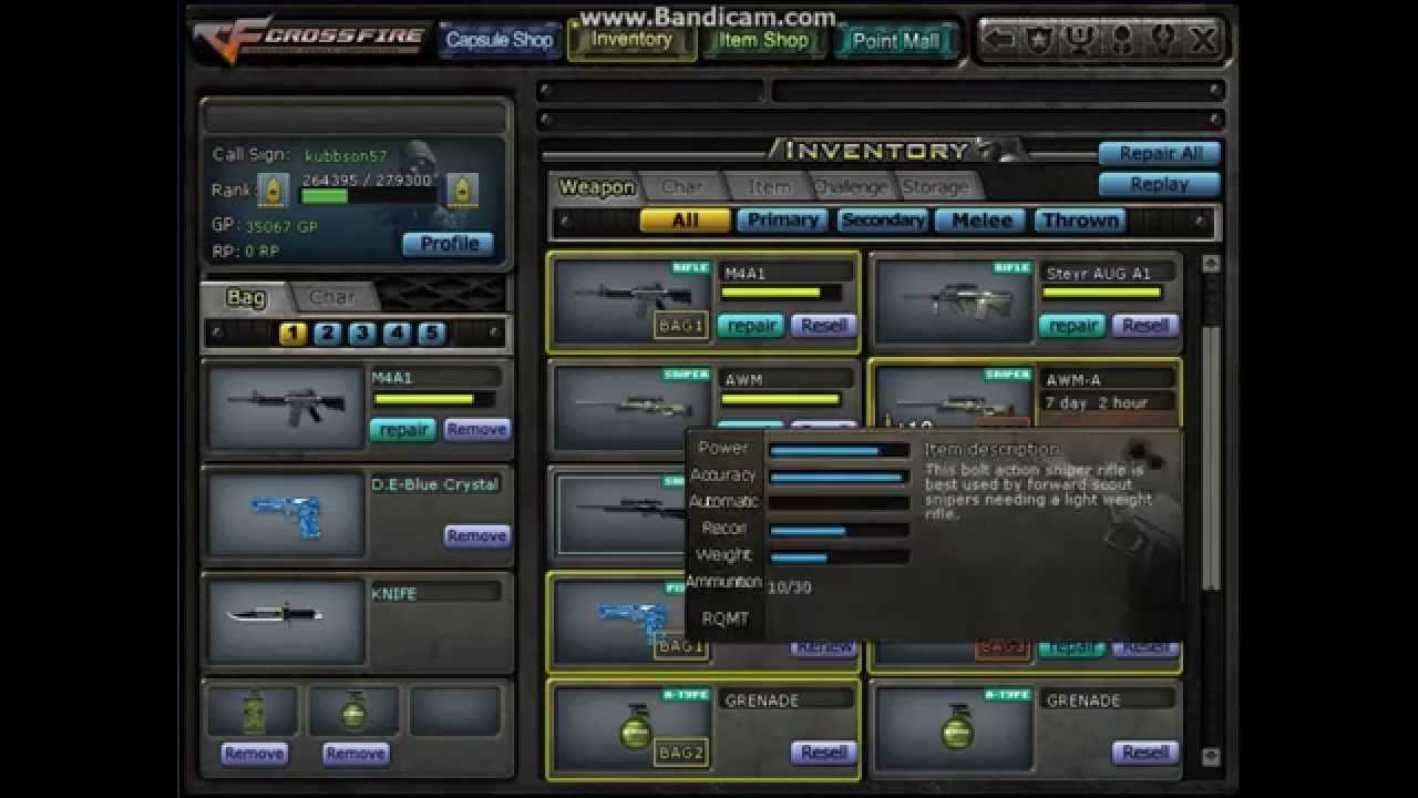 CrossFire EU | Prezentacja konta 2 - YouTube