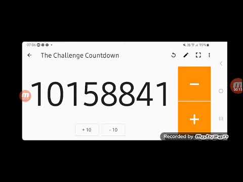 Challenge countdown from 20 million - YouTube