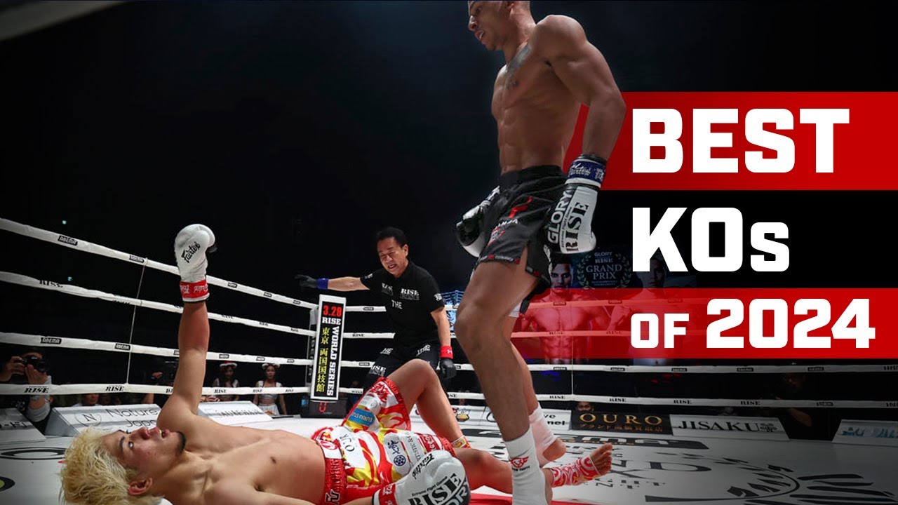 The TOP GLORY Kickboxing KO's of 2024 - YouTube