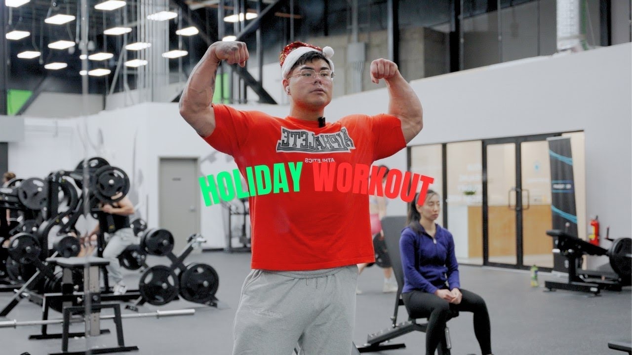 Holiday Workout Vlog 6 Youtube