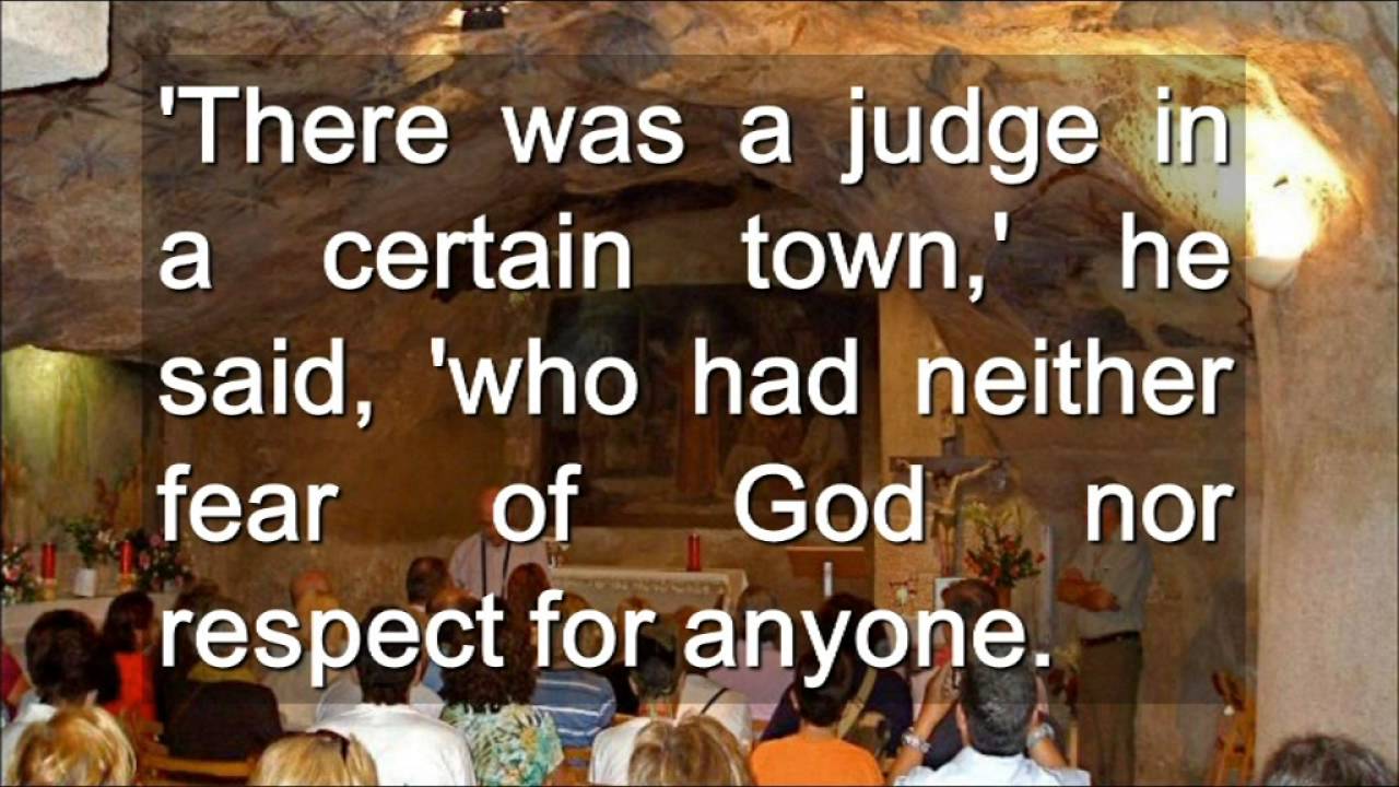 Sunday 29 In Ordinary Time Cycle C ( English ) - YouTube