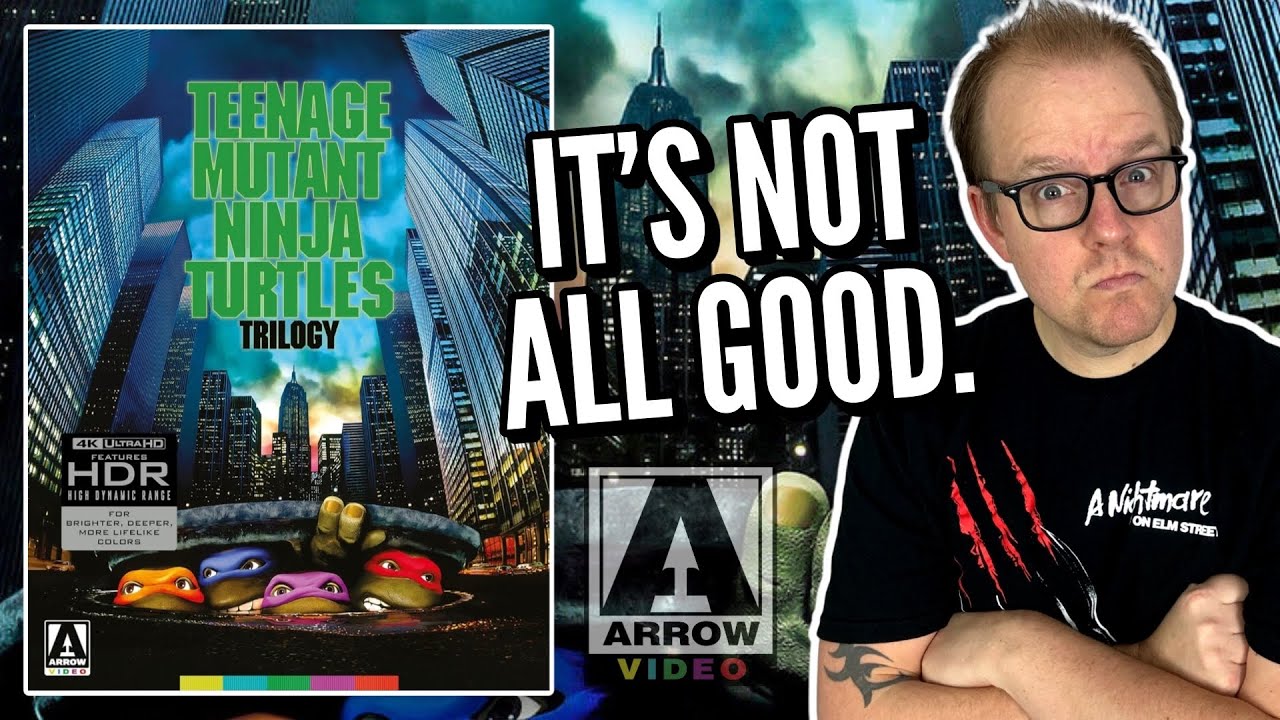 Teenage Mutant NINJA Turtles 4K BOXSET Review | Arrow Video | It’s Not ...