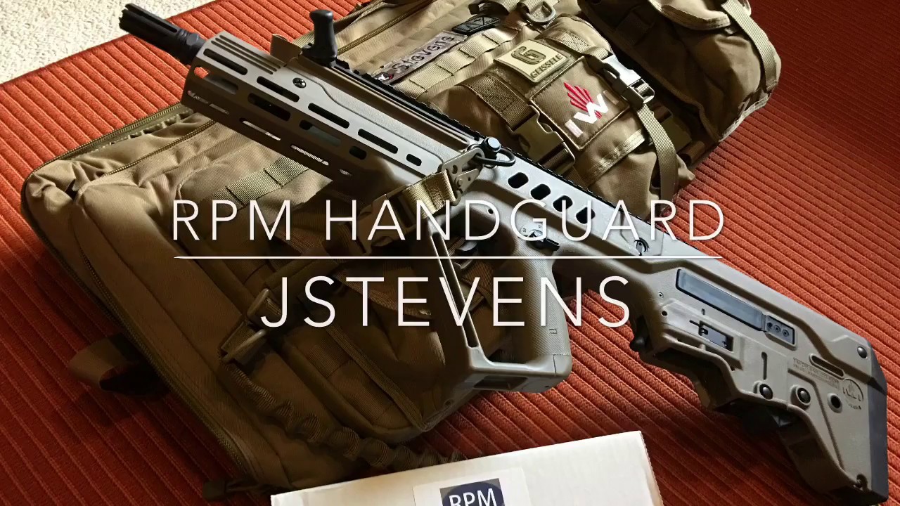 New Tavor Handguard - RPM - YouTube