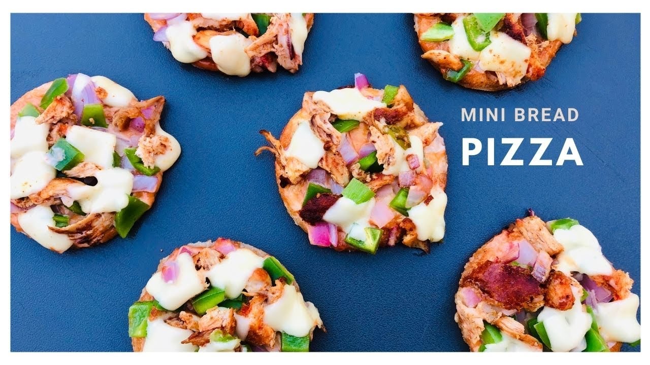 Bread Pizza | Quick and Easy Bread Pizza | 2 minutes recipe | Bread ...