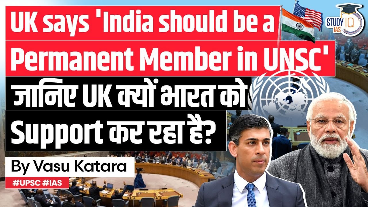 UK calls for India's UN Permanent Seat in the UN Security Council (UNSC ...
