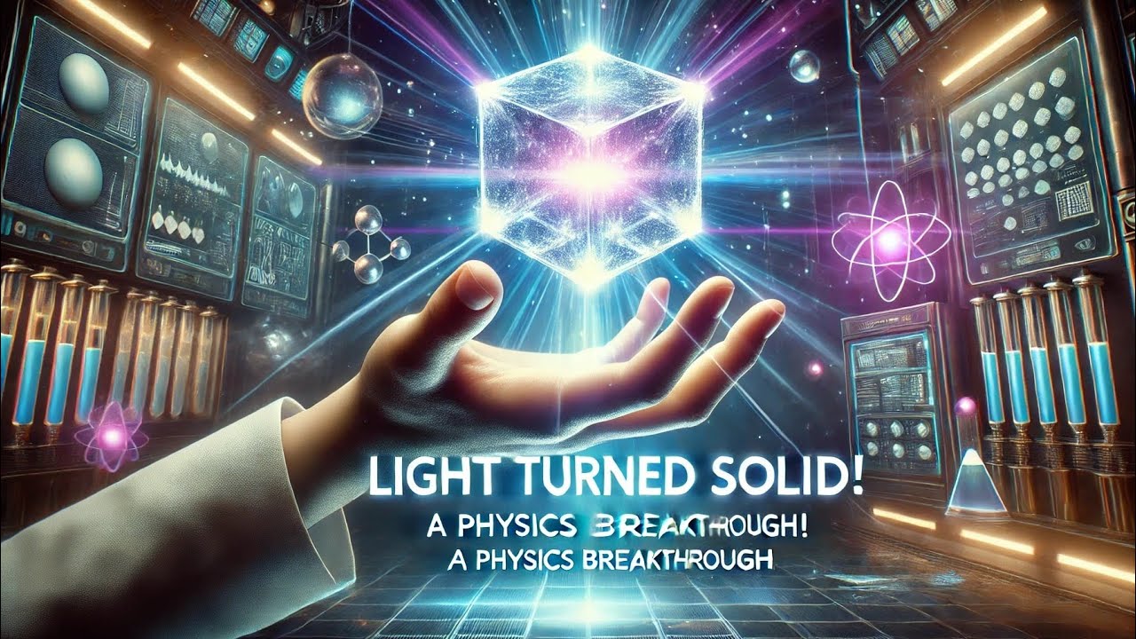They Made Light Solid! | The Italian Scientists Who Changed Physics ...
