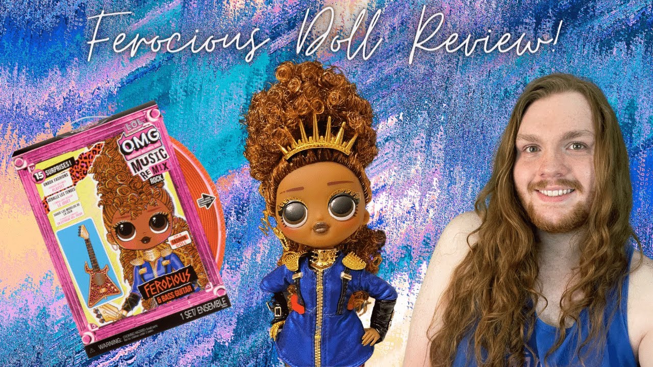 LOL Surprise OMG Ferocious Doll Review - YouTube