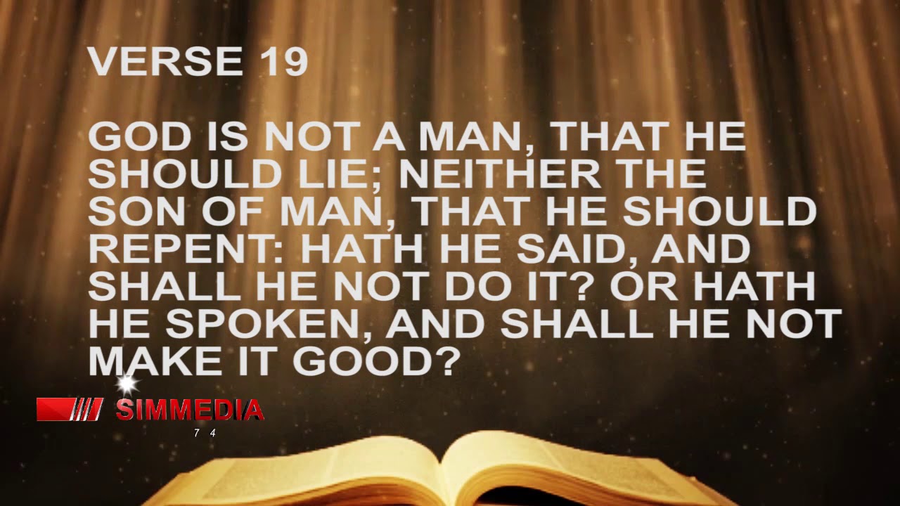 BIBLE SOLUTION-Numbers Chapter 23 - YouTube