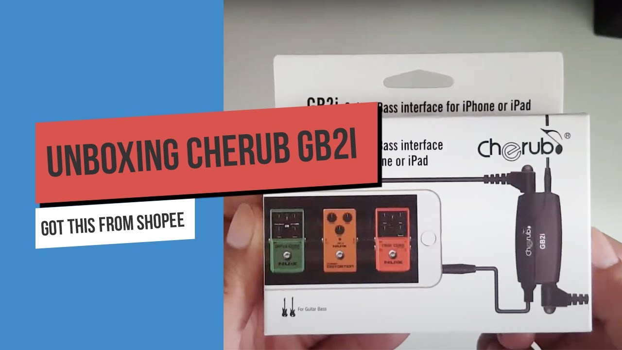 Cherub GB2i (GOT THIS FROM SHOPEE) - YouTube