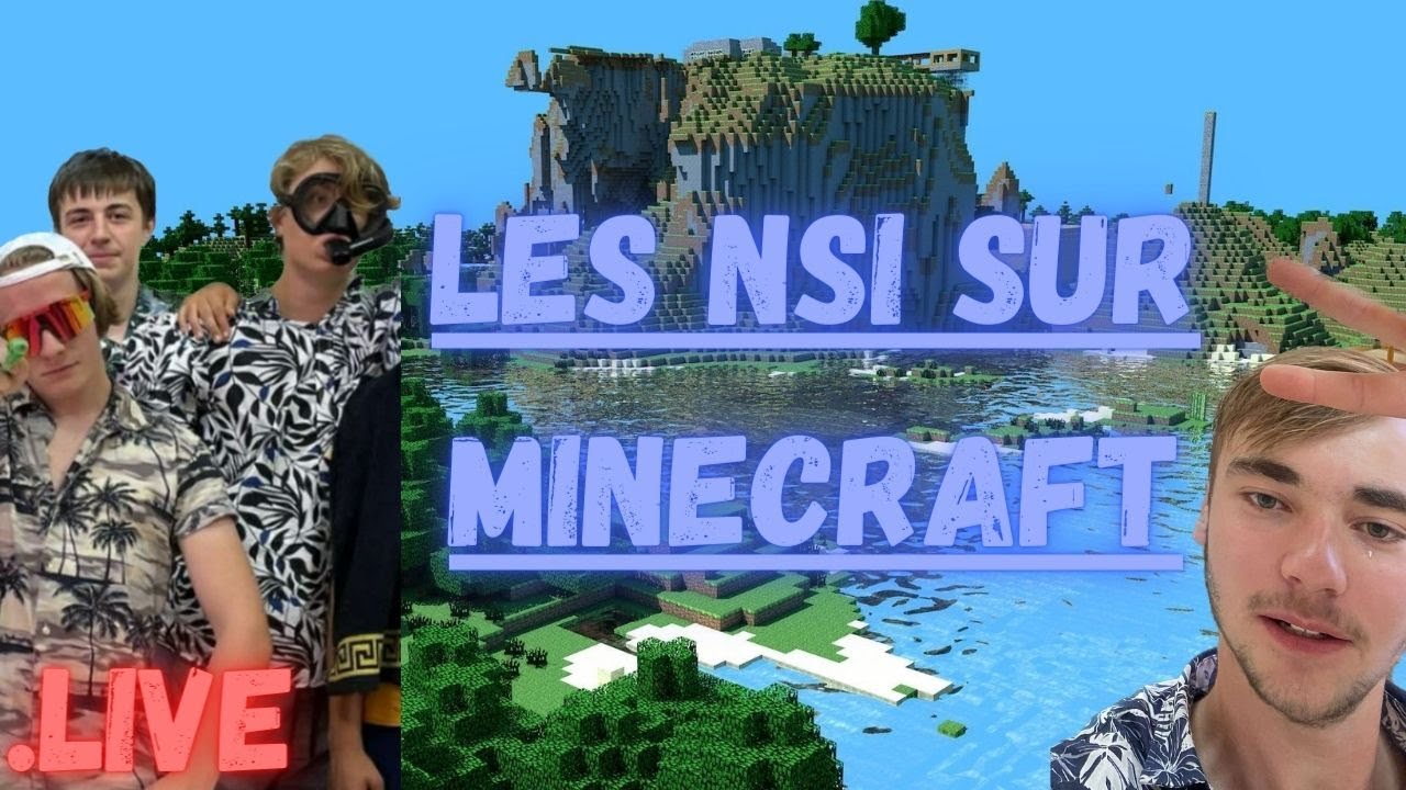 LIVE MINECRAFT DES NSI - YouTube
