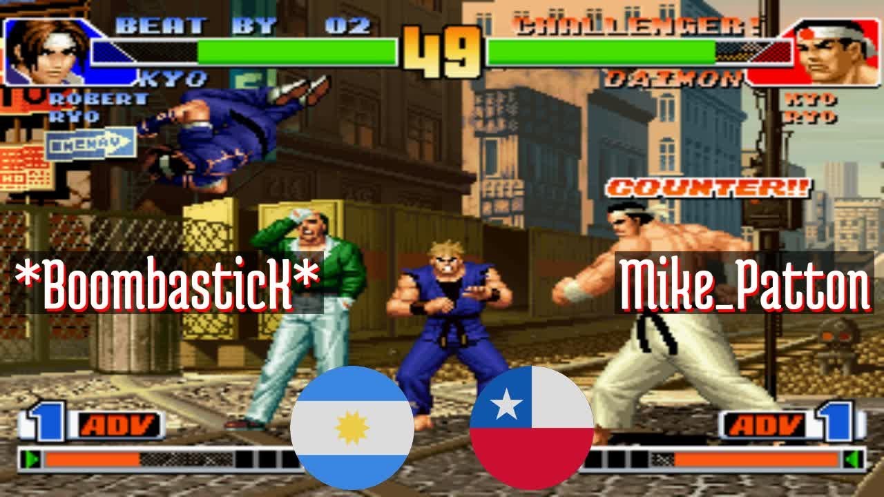 FT5 @kof98: *BoombasticK* (AR) vs Mike_Patton (CL) [King of Fighters 98 ...