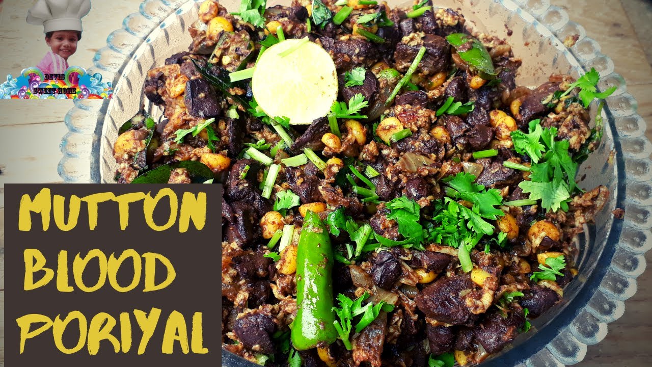 Lockdown Recipes | மட்டன் இரத்த பொரியல்| How to make| Goat| Mutton ...