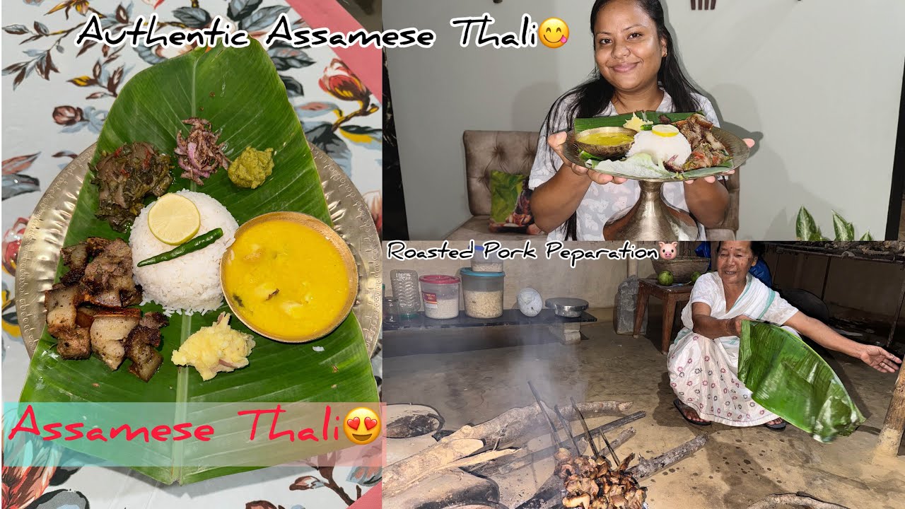 Assamese Thali😍| Assamese Food vlog |Assamese cuisine Assamese ...