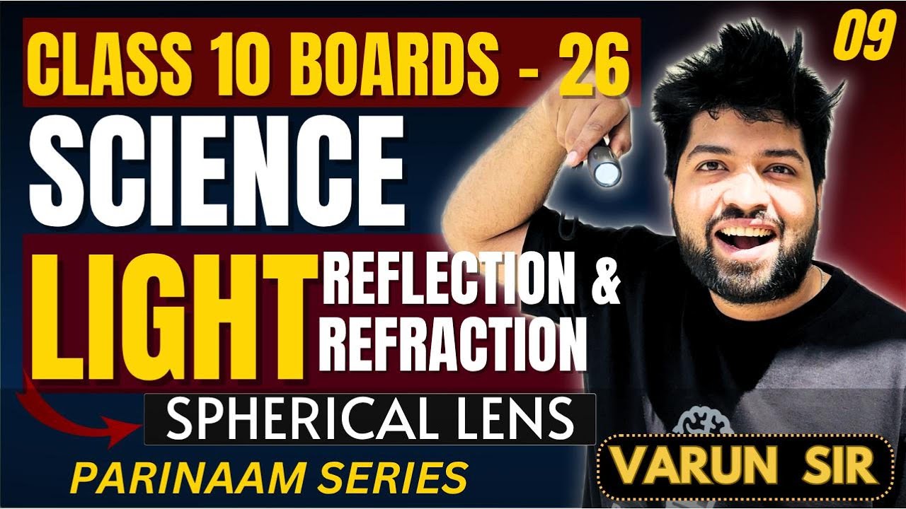 Light Reflection and Refraction | Spherical Lens | All Ray Diagrams 🔥 ...