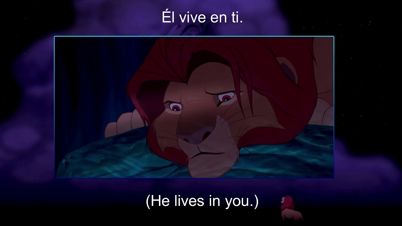The lion king - Mufasa's Ghost (Eu. Spanish) Subs & Trans - YouTube