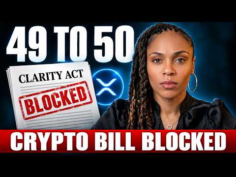 The CLARITY Act Just Failed in the Senate  What This Means for XRP