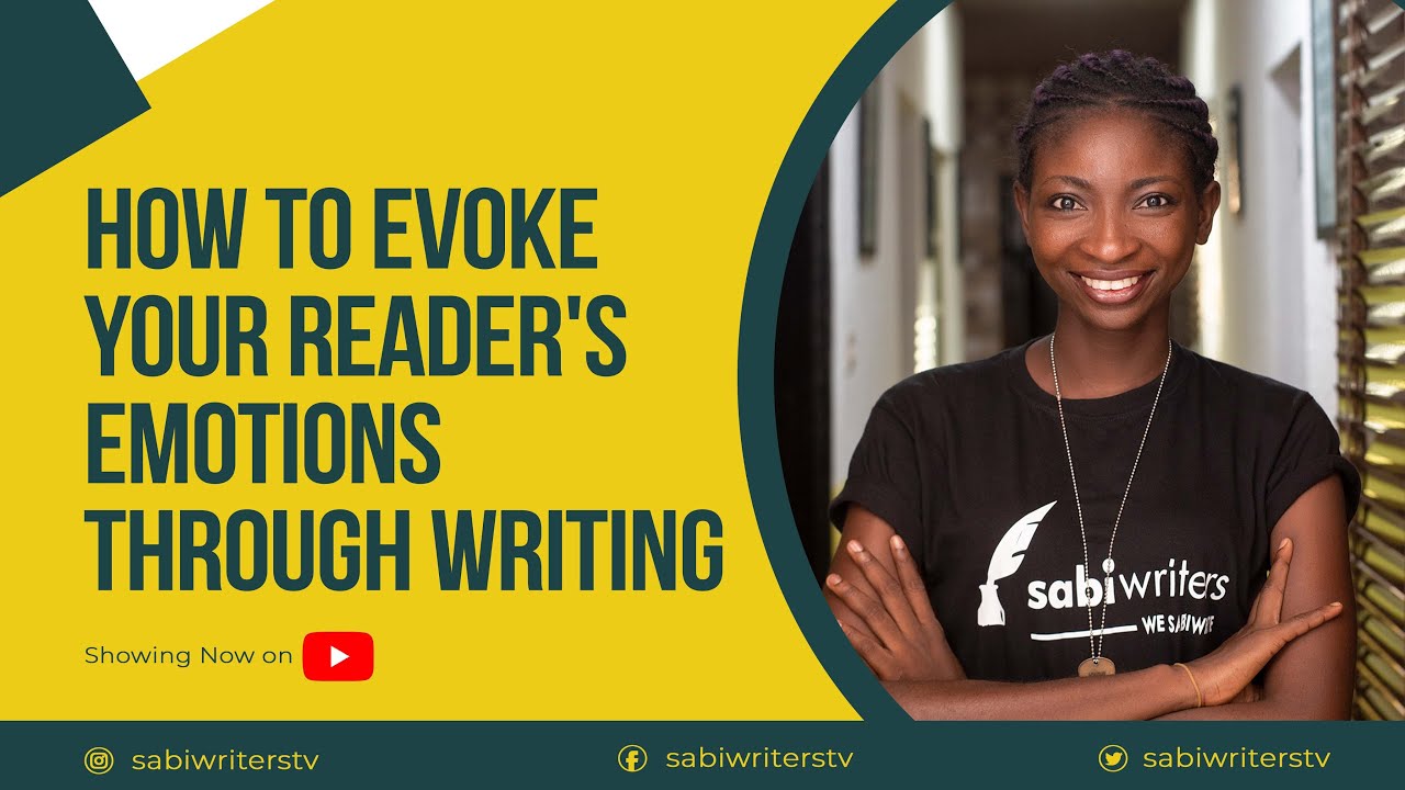 How To Evoke Your Reader's Emotions Through Writing - YouTube
