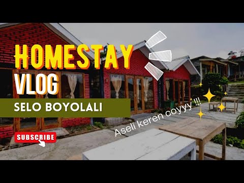 HOMESTAY SELO | pondok merapi boyolali - YouTube