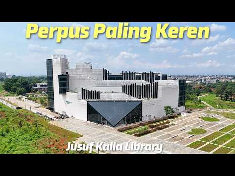 Review Perpustakaan Terbesar di Depok! Jusuf Kalla Library