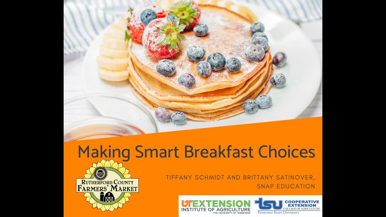 Making Smart Breakfast Choices - YouTube