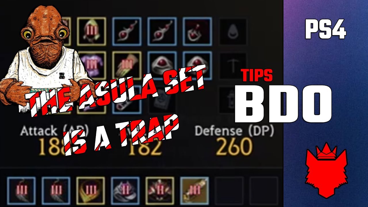 BDO PS4 | Asula Accessories Are A TRAP! - YouTube