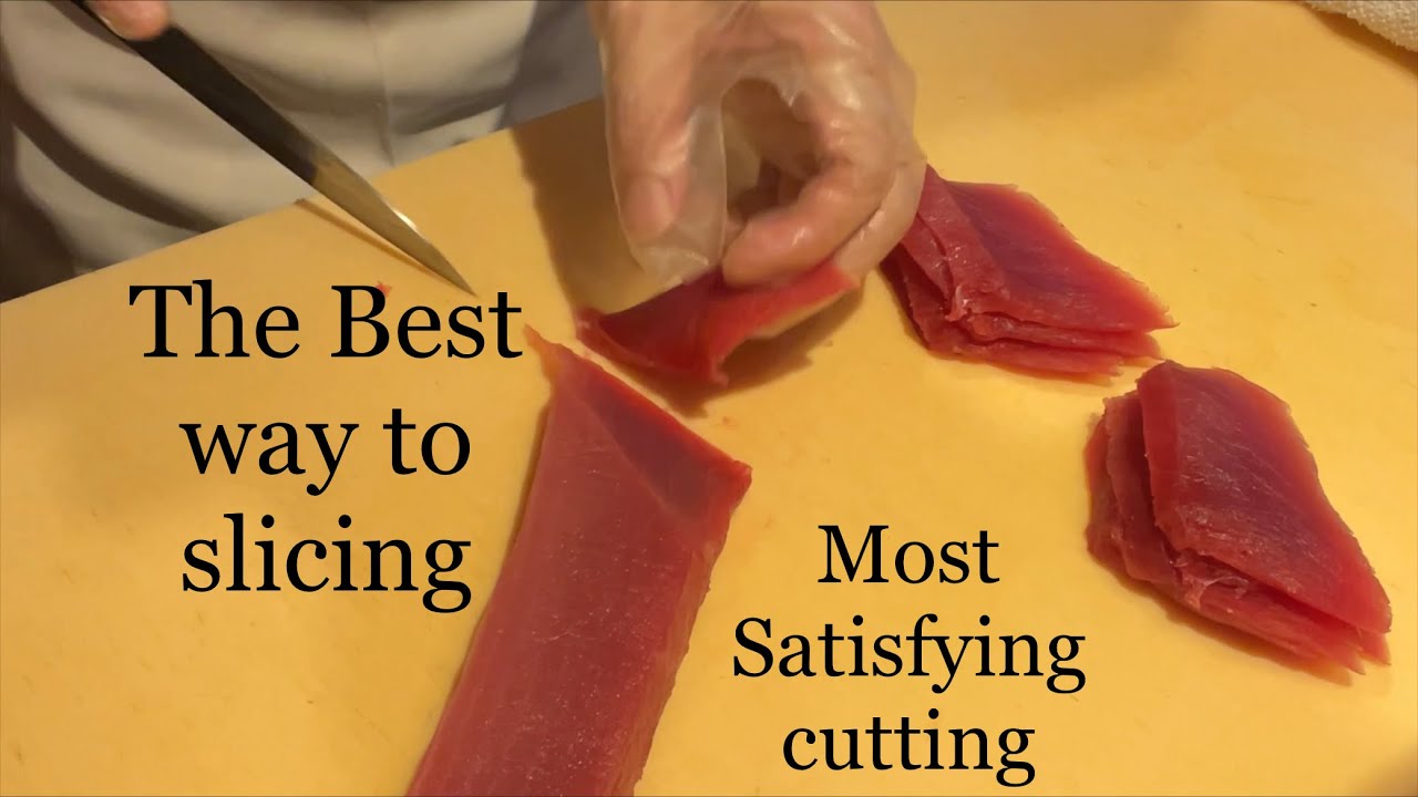 How to slicing various types of fish for Sushi and sashimi - YouTube
