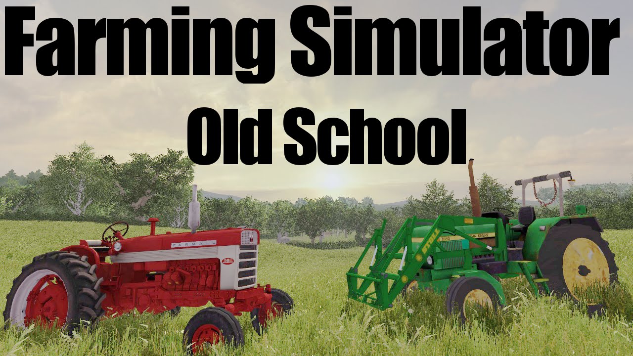 Farming Simulator 2013: Old School Windrowing - YouTube
