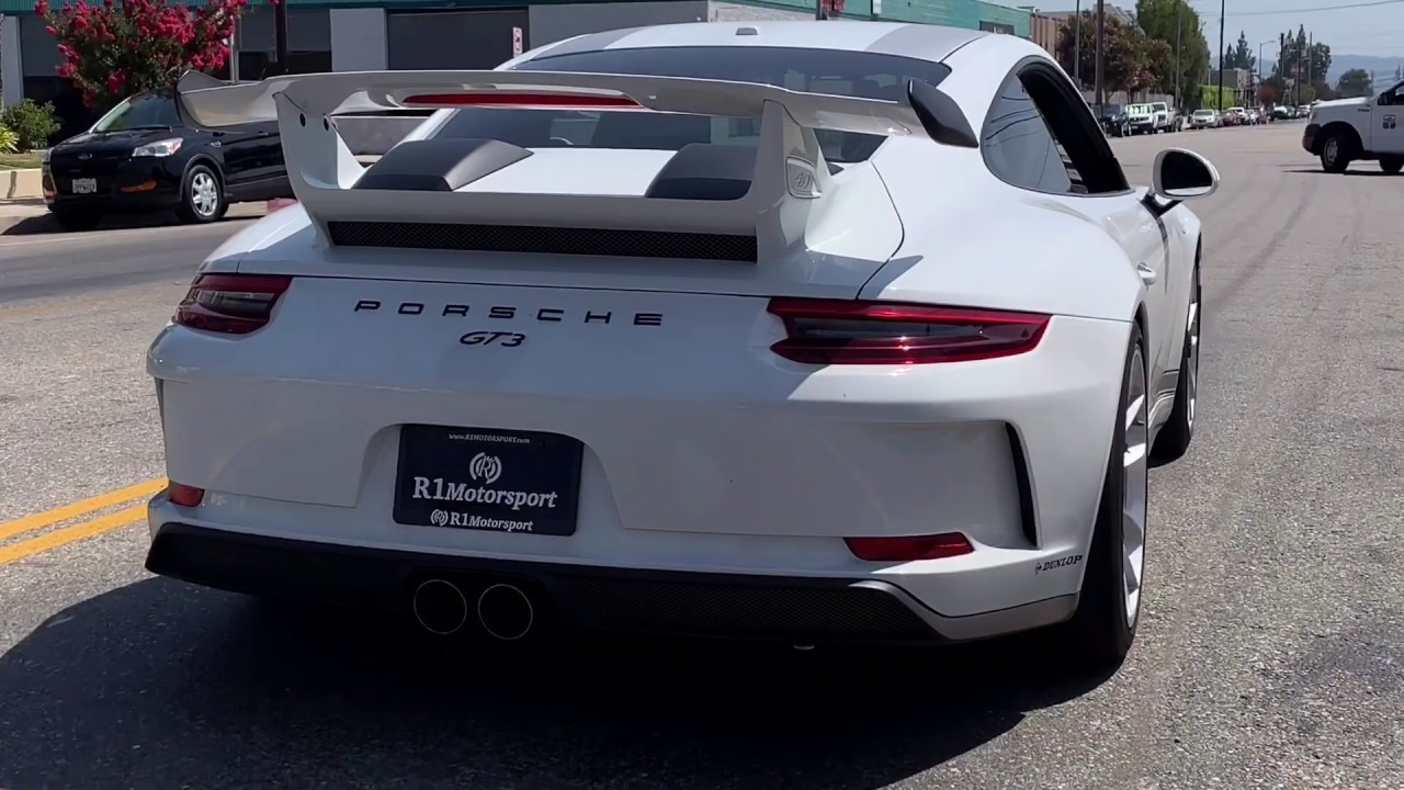 Porsche GT3 Titanium Exhaust - YouTube
