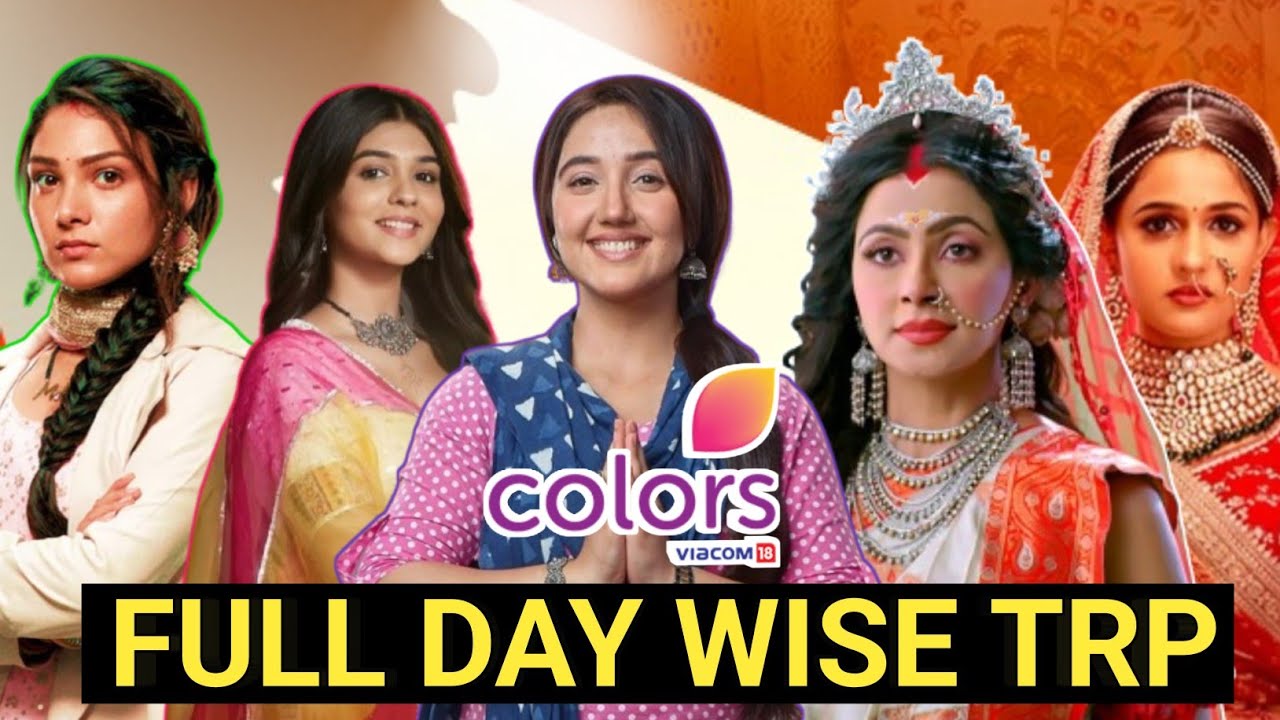 Colors TV's All Shows Full Day Wise TRP of Week 44 (2024) MBT, Mishri ...
