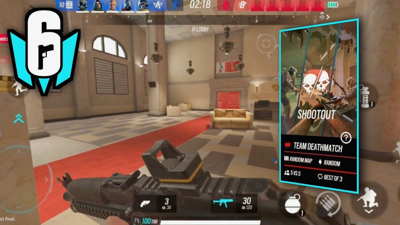 RAINBOW SIX MOBILE NEW UPDATE | TEAM DEATHMATCH GAMEPLAY - YouTube