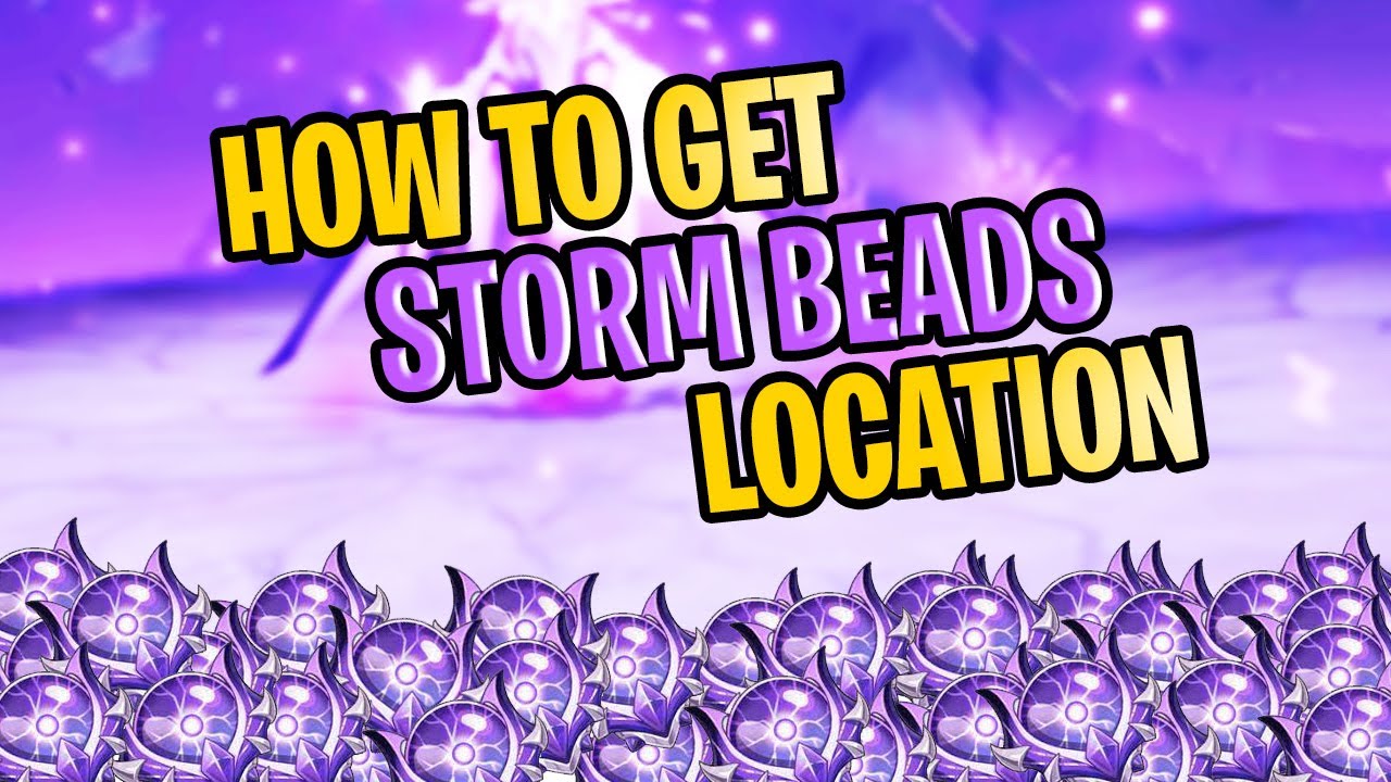How to get Storm Beads | Genshin Impact - YouTube