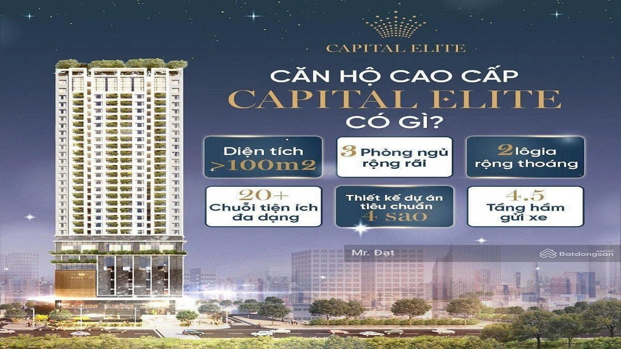 Căn hộ Chung cư Capital Elite 18 Phạm Hùng, sát Bến xe Mỹ Đình, Đại Học Quốc Gia | Nguyễn Văn ...