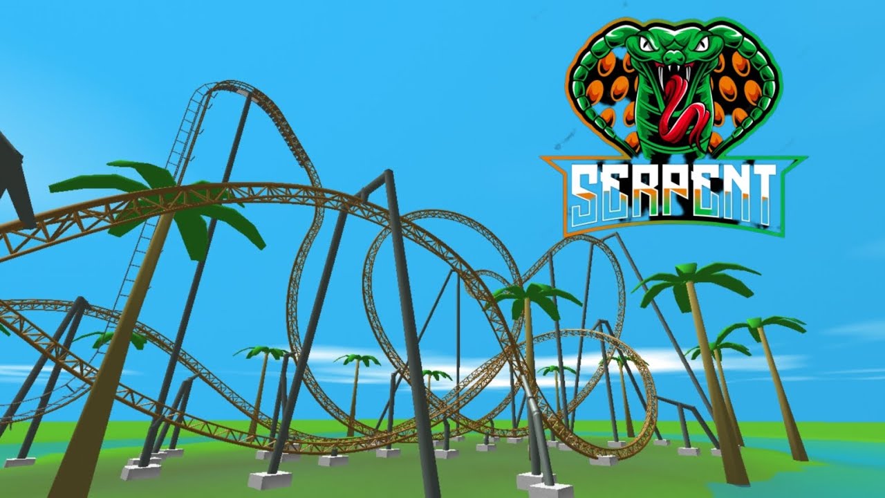 Serpent | Gerstlauer Infinity Coaster | Ultimate Coaster 2 - YouTube