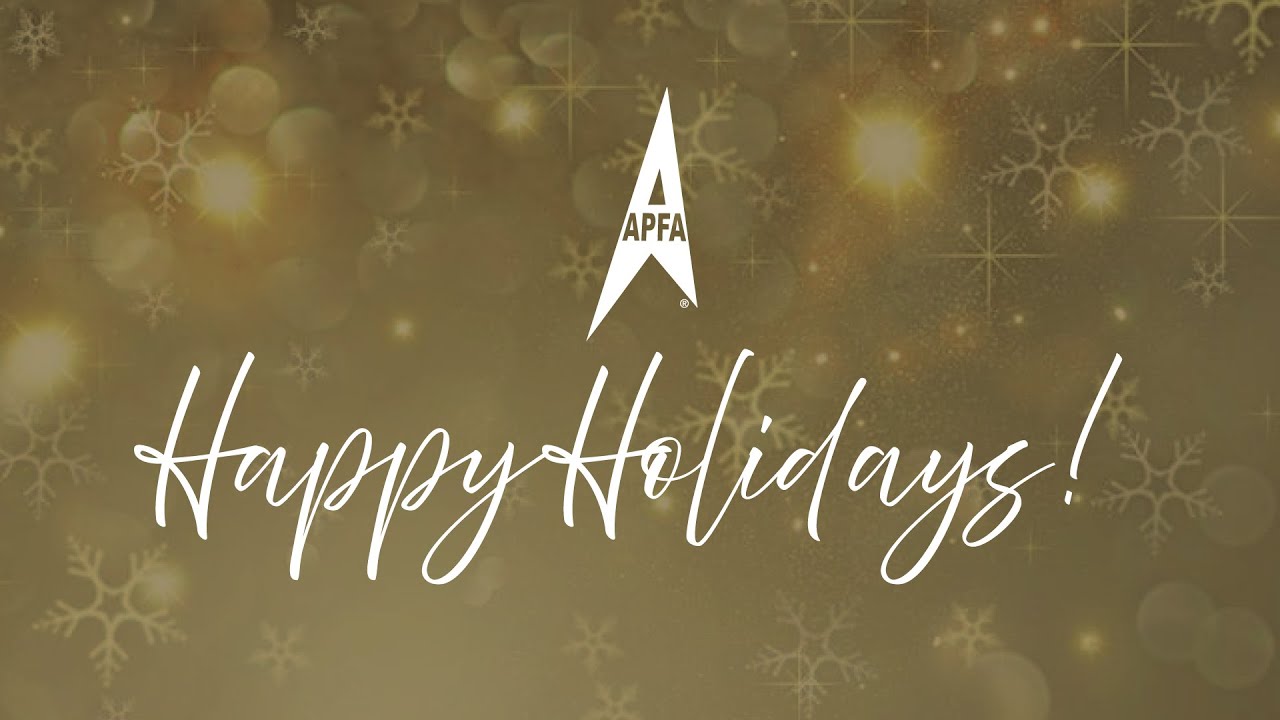 APFA 2025 Holiday Message - YouTube