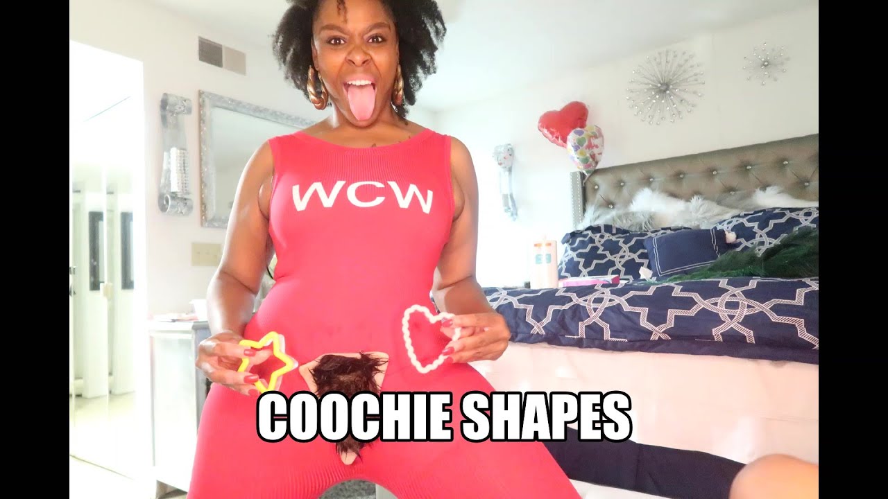 How To Shave Your Hair Down There Into Shapes I Coochie Hair Shape Tutorial Youtube