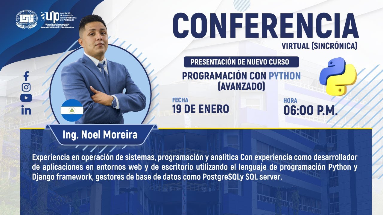 Presentación del Nuevo Curso Programación con Python (Avanzado) - YouTube