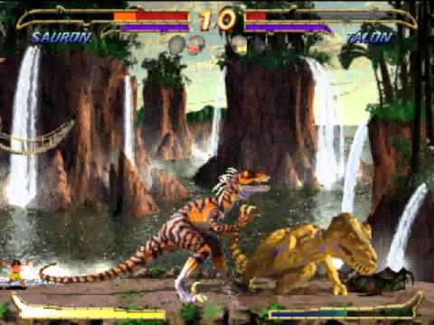 Primal Rage 2 Sauron vs Talon