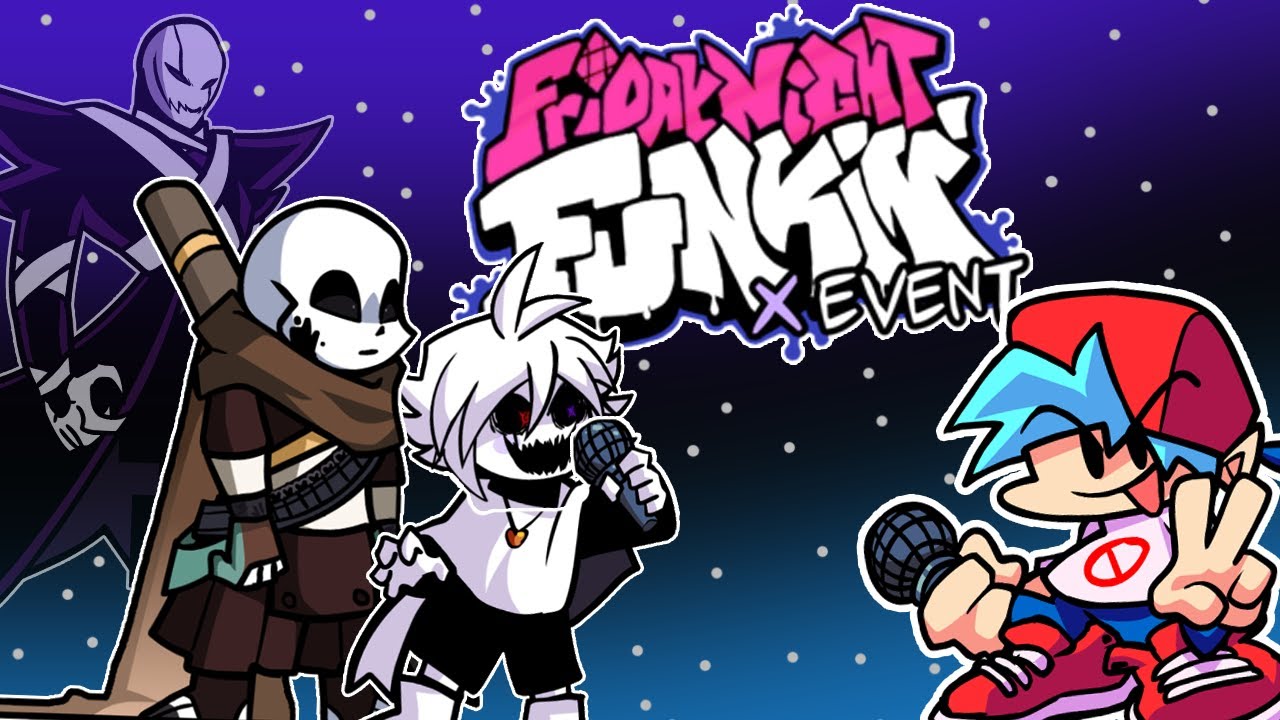 The X Event Full Mod!!!-/Friday Night Finkin'/-(X tale Chara e Ink Sans ...