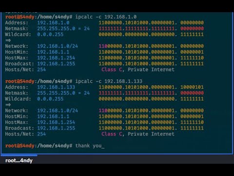 Cara Menghitung IP Address dengan IPCalc Linux- How to Calculate IP ...