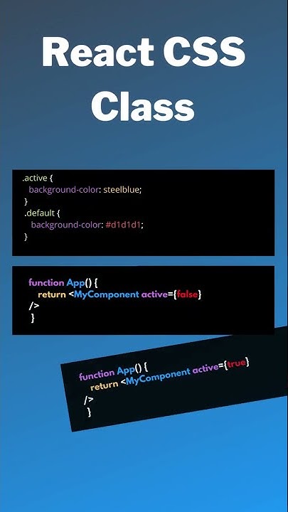 React CSS Style #shorts - YouTube