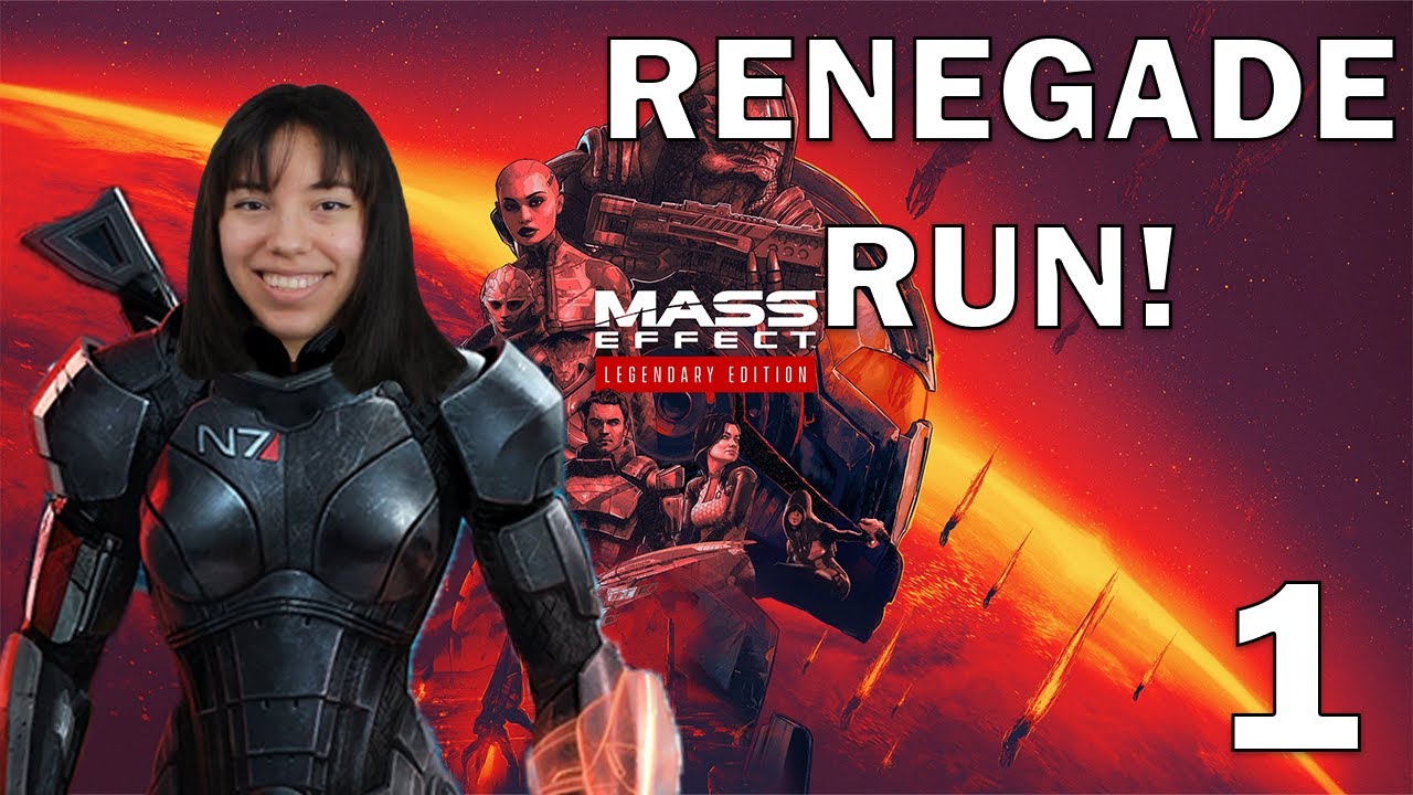 YOU ALL CHOSE THIS! | RENEGADE SHEPARD RUN Mass Effect Legendary ...