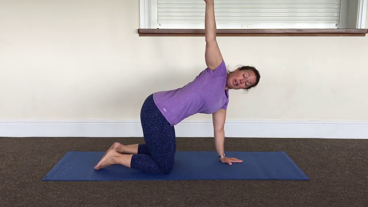 Jane Mackenzie - Threading the Needle, Back Mobility - YouTube