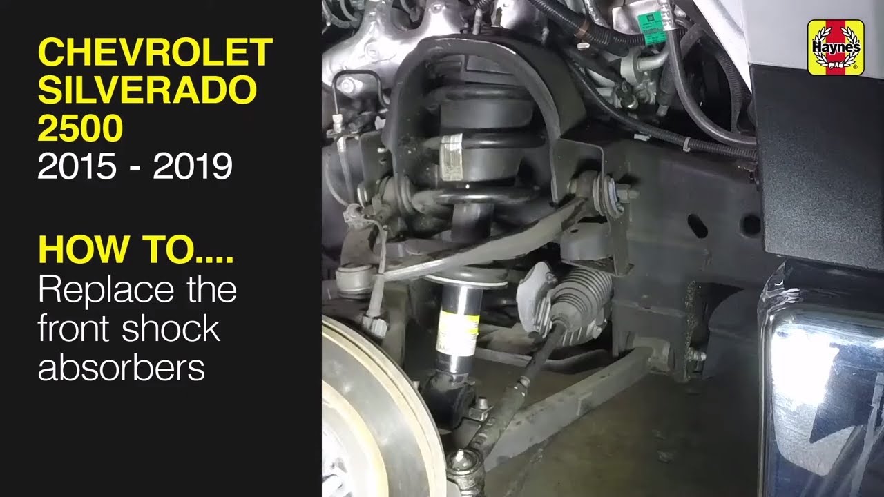 Chevrolet Silverado 2500 (2015 - 2019) - Replace the front shock ...