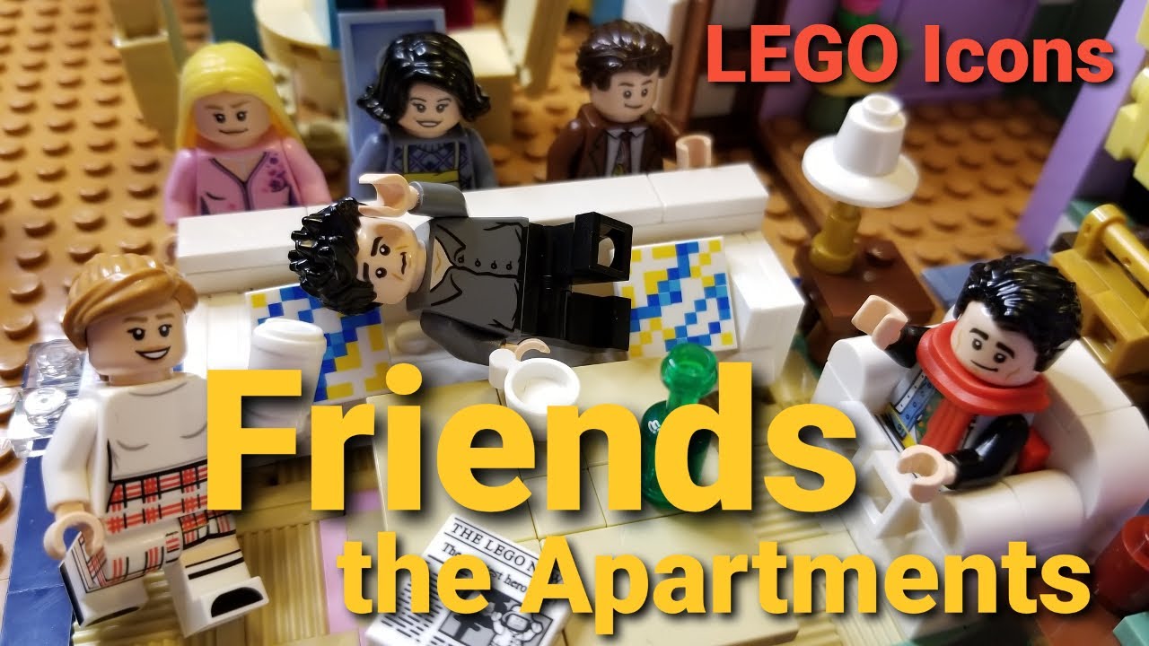 LEGO Build (16x): Friends The Apartments set 10292 ~Pivot, pivot ...