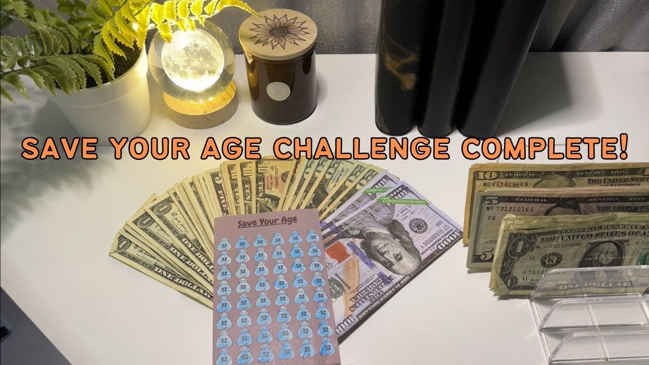 SAVE YOUR AGE CHALLENGE COMPLETED! - YouTube