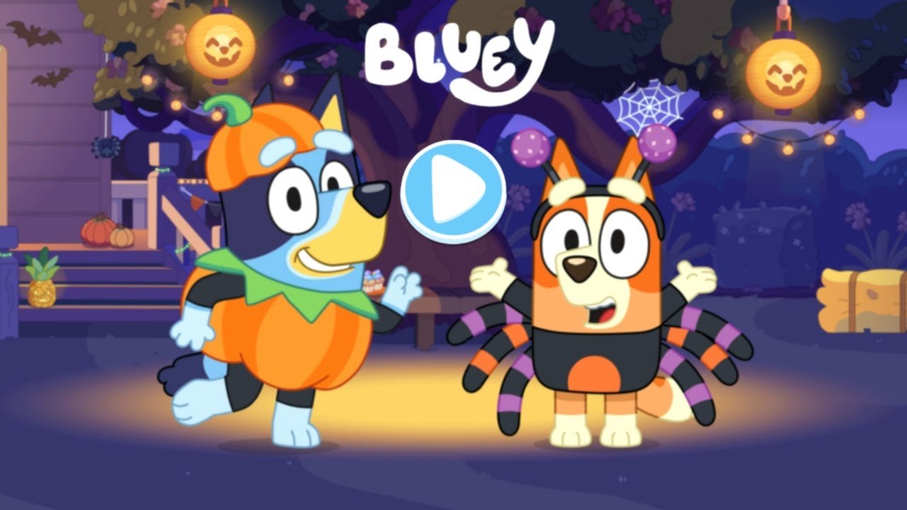 Bluey: Let's Play! New Halloween Update Camping Gameplay Walkthrough ...