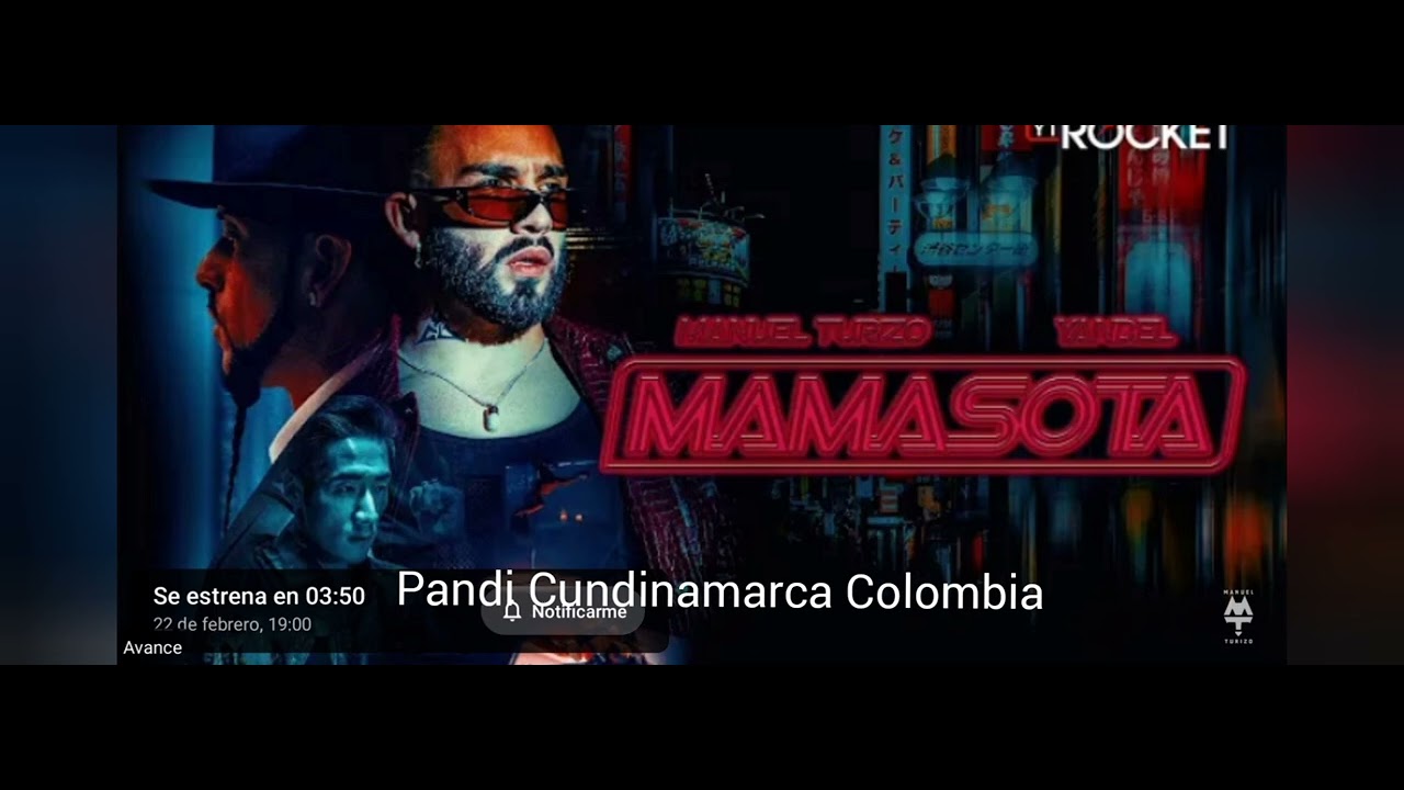 Mamasota _ MTZ Manuel Turizo x Yandel |Video Audio - YouTube
