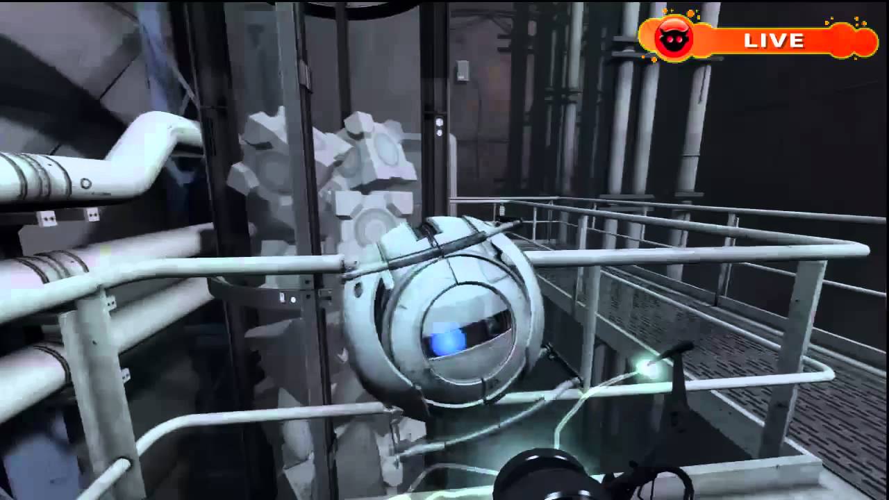 PORTAL 2 Live Commentary Walkthrough Part 2 | دليلك للعبة بورتال 2 ...