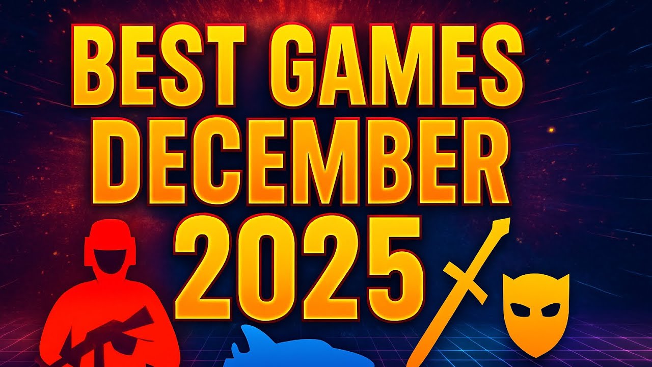 Top Games for December 2025 - YouTube